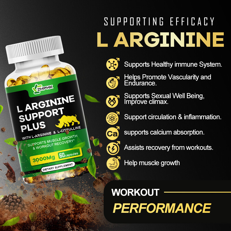 Extra Strength Nitric Oxide Booster Supplement - L-Arginine 3000mg 60 ...