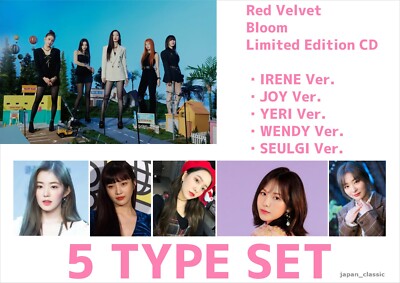 RED VELVET BLOOM LIMITED EDITION CD IRENE JOY YERI WENDY SEULGI ...