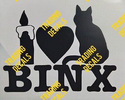 Hocus Pocus Halloween BINX Sanderson Sisters Vinyl Decal Custom Window ...