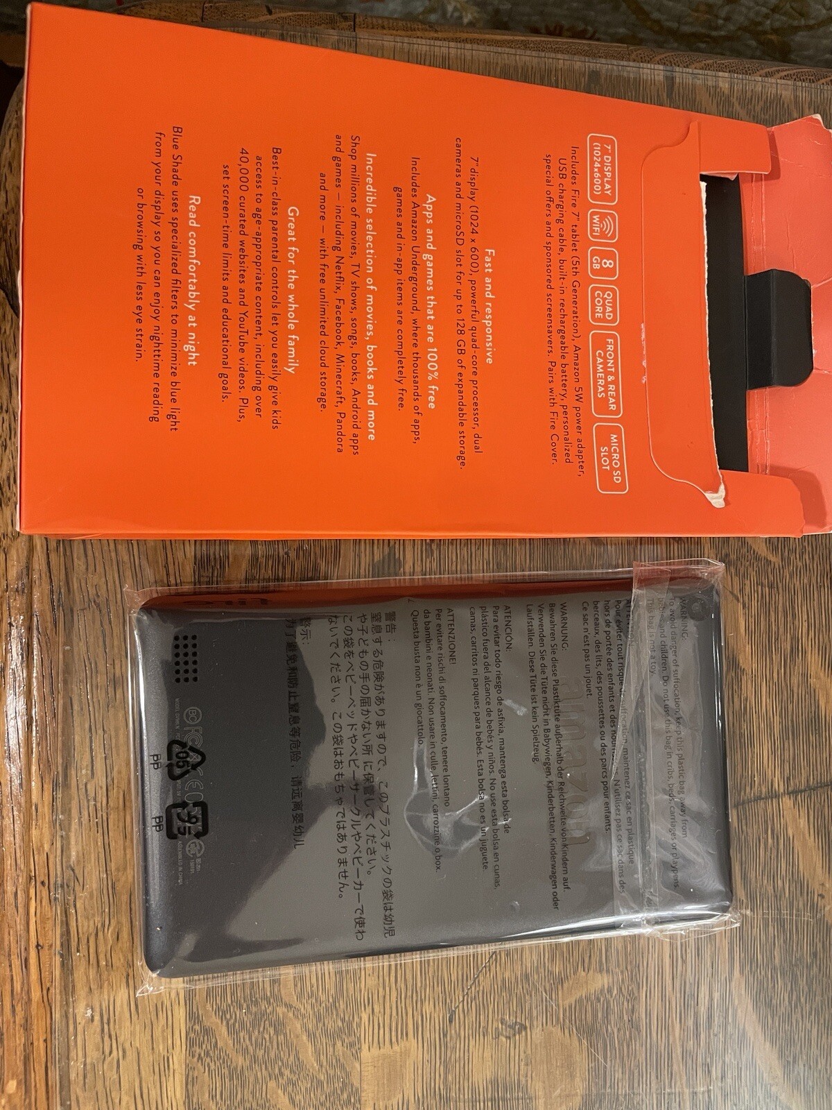 Amazon Fire (5th Generation) 8GB, Wi-Fi, Tablet - Black 841667103099 | eBay