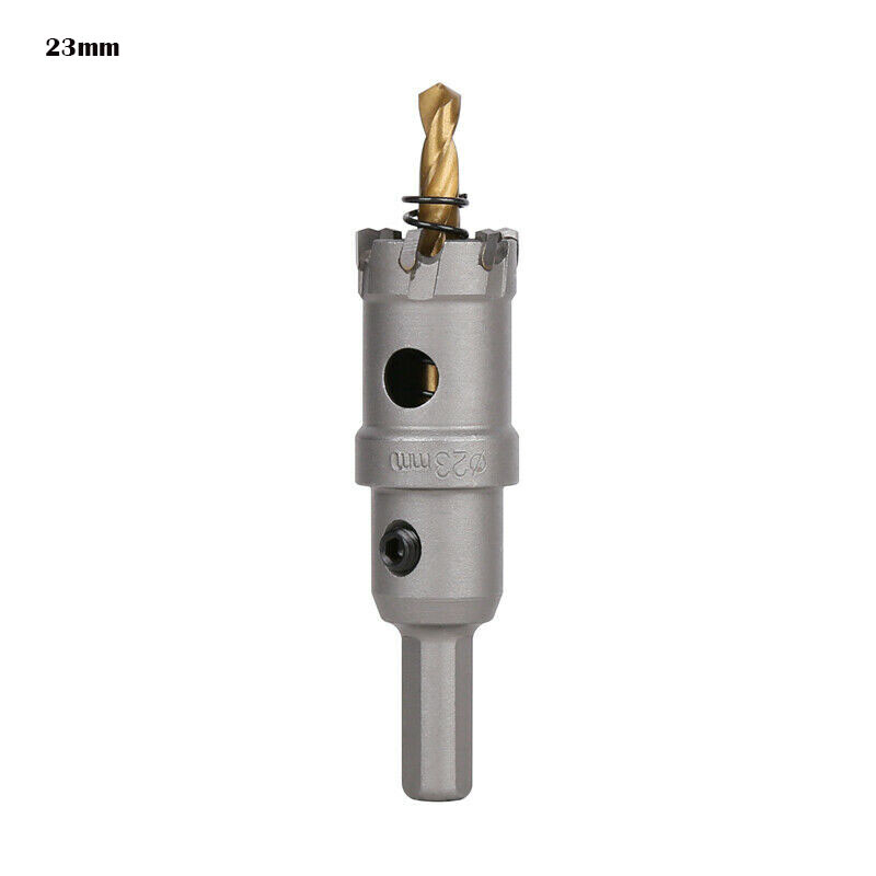 8-200mm TCT Alloy Carbide Tip Hole Saw Metal Drill Bit Stainless Steel ...