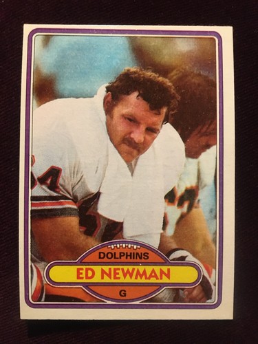 1980 Topps #201 Dolphins Ed Newman Football Card | eBay