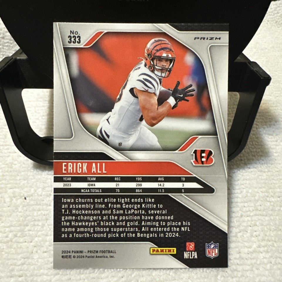 2024 Panini Prizm - Rookie Green Prizm #333 Erick All (RC) | eBay