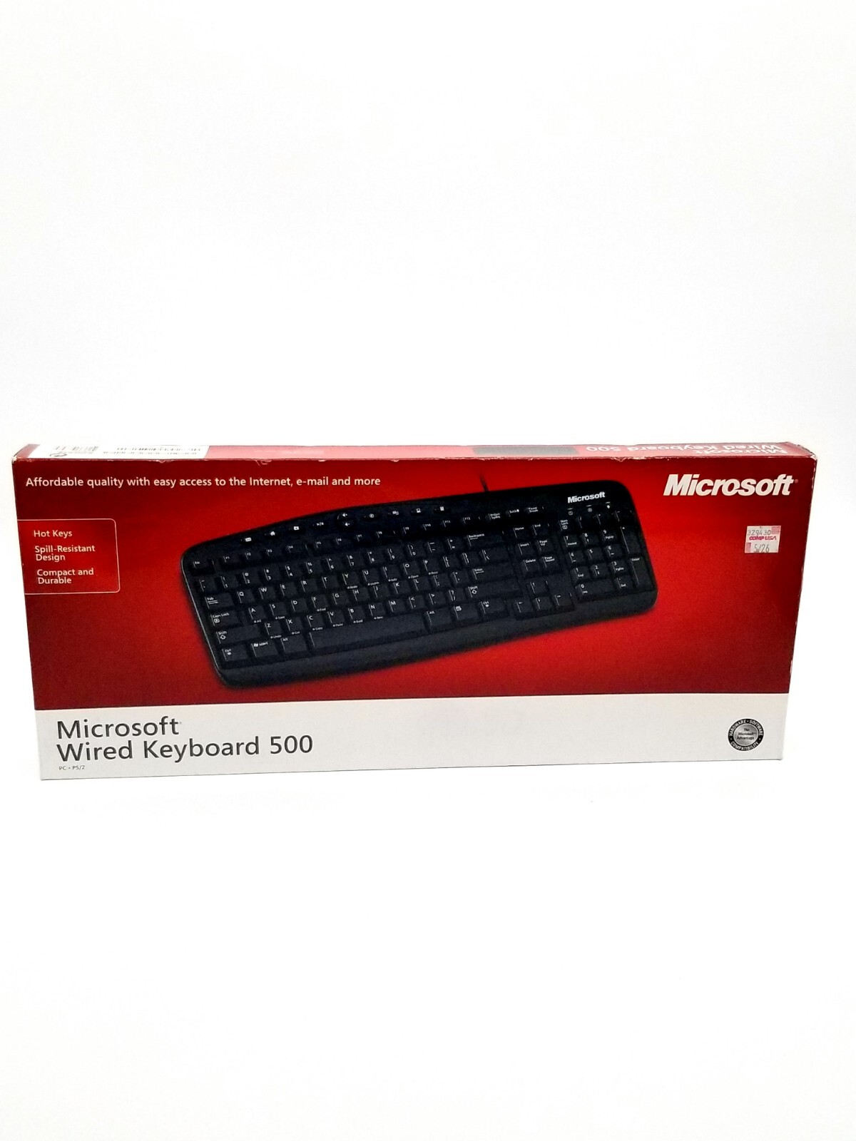 Microsoft Wired Keyboard Box
