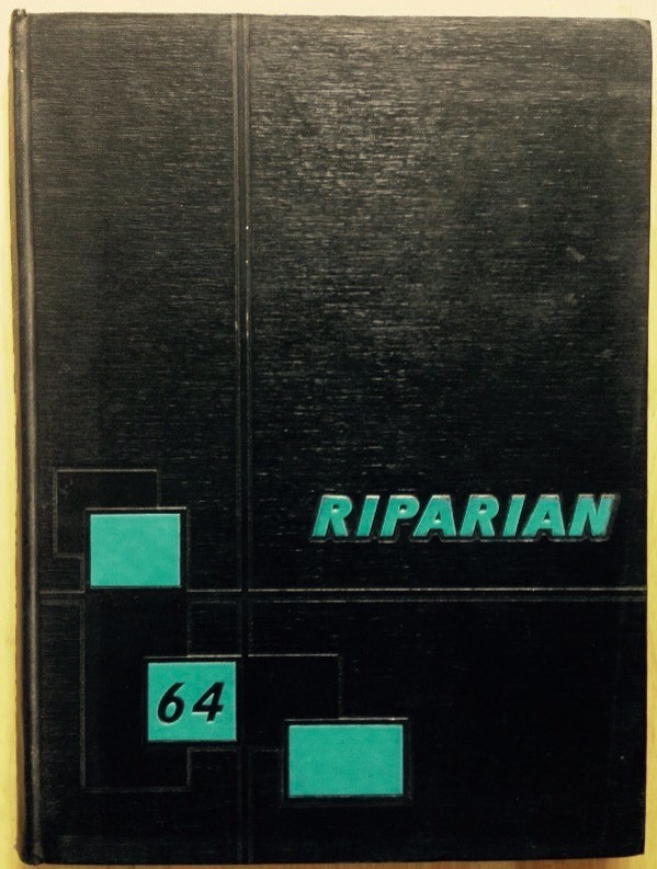 1964 DAVID LETTERMAN HIGH SCHOOL YEARBOOK, JUNIOR YEAR, FAMOUS COMEDIAN ...