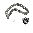 Fanfave Football-NFL Las Vegas Raiders Big Chain Necklace - Silver for ...