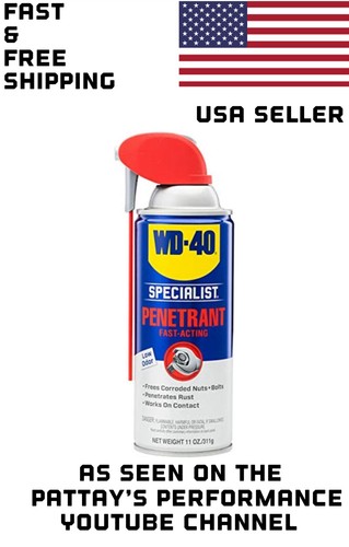 WD-40 Specialist Penetrant with Smart Straw, Penetrant for Metal ...