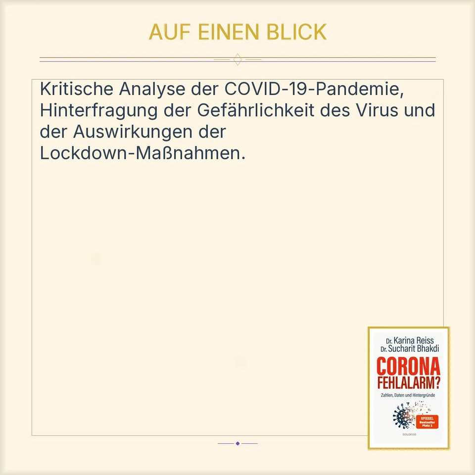 Karina Reiss Corona Fehlalarm? Saggio COVID-19 Goldegg | eBay