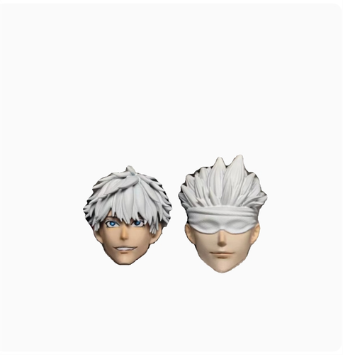 1/12 Jujutsu Kaisen Satoru Gojo Head Carving For 6" SHF/FIGMA Male ...