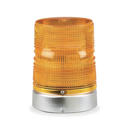 FEDERAL SIGNAL 131DST-120A Warning Light,Double Flash Strobe,Amber ...