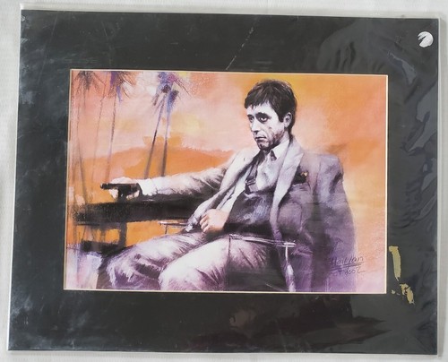 Al Pacino as Tony Montana Scar Face Art Print 20x16 by Haiyan 2002 | eBay