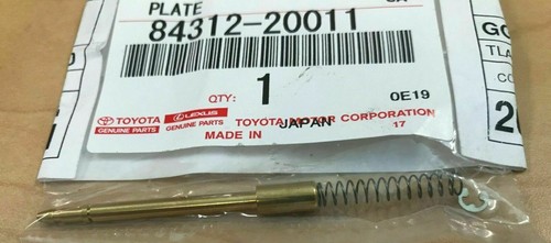 GENUINE TOYOTA STEERING WHEEL HORN CONTACT PLATE PLUNGER PIN KIT 84312 ...