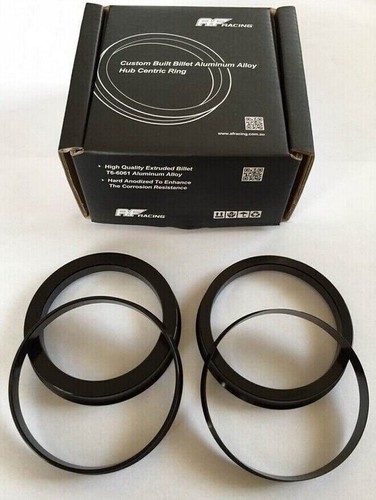 4Pcs Wheel Hub Centric Rings Spacer 72.5mm OD to 66.9mm ID Aluminium ...