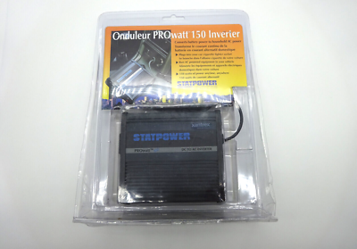 STATPOWER PROWATT 150 DC TO AC INVERTER INVERTER POWER SUPPLY #M2347 | eBay