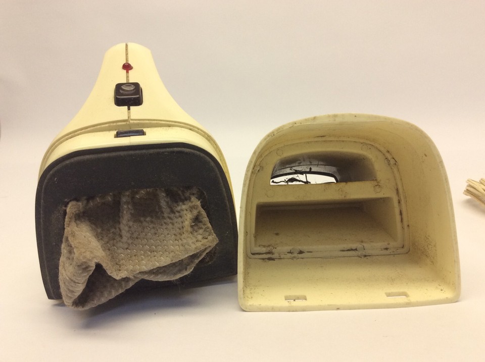 Vintage Used Rare Eureka Mini Mite Model 84A DC 3.6V Hong Kong Handheld ...