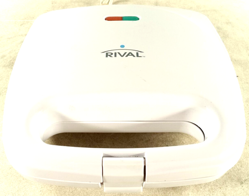 Rival Sandwich Maker RVS6128A.S White 120Vac 60Hz 750W Upright Storage ...