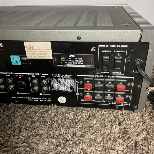 JVC Vintage JR-S201 Stereo Receiver. Works perfectly - Excellent ...