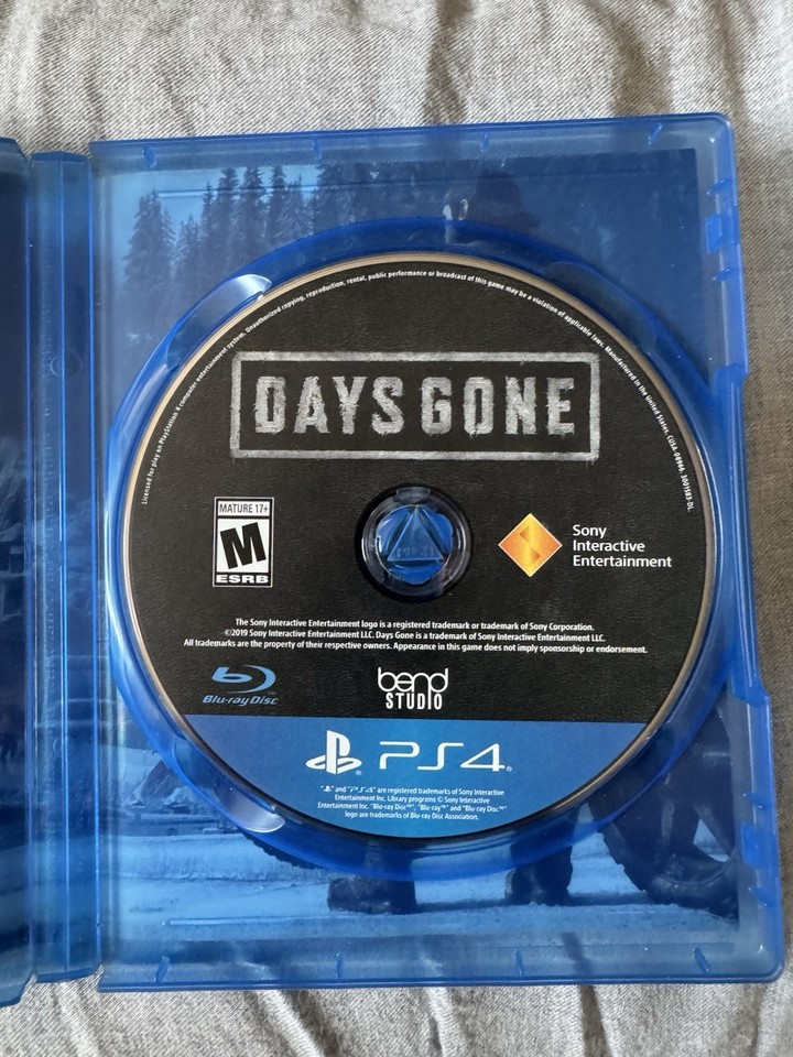 Sony Interactive Entertainment Days Gone PS4 Pro Enhanced Blu-ray Disc ...