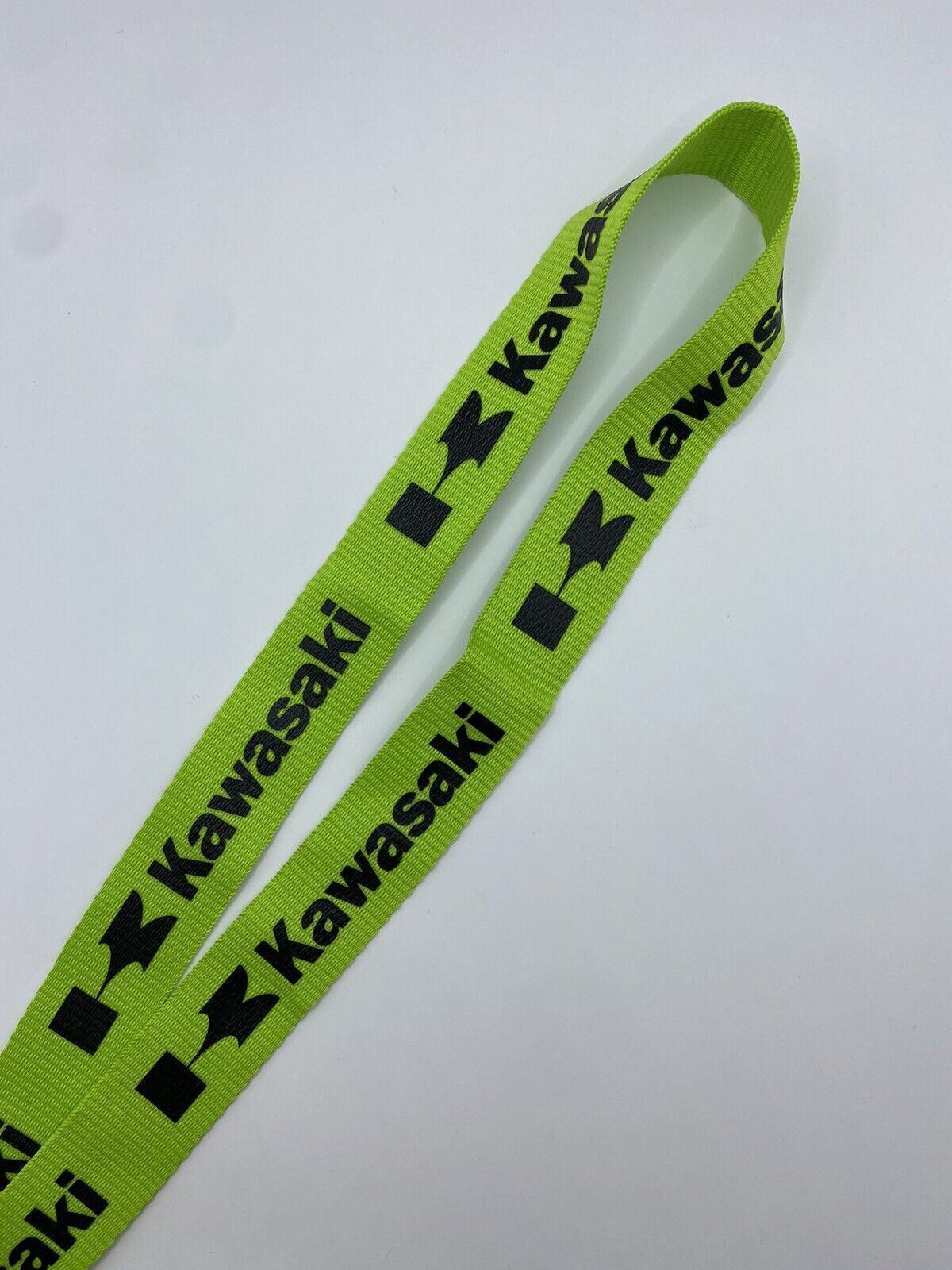 Kawasaki Motorbike Lanyard Black And Green Motorcycle Lanyard Bike Key ...