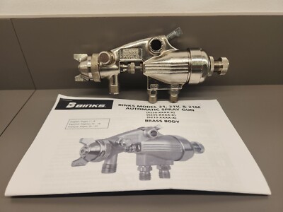 Binks 21 Automatic Spray Gun - 63CSS-63PB | eBay