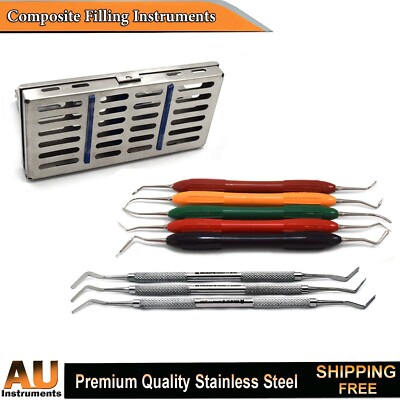 Dental Composite Amalgam Flat Plastic Filling Instruments with ...