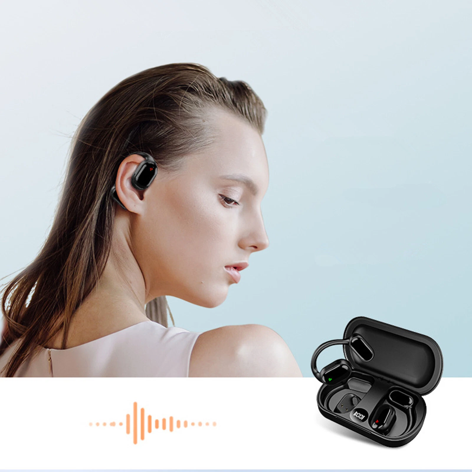 Купить Ибей | 2024 Open-Ear Air Conduction Headphones, Bluetooth 5.3 ...