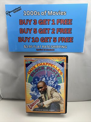 Dave Chappelle's Block Party (DVD, 2006) 25193031327| eBay