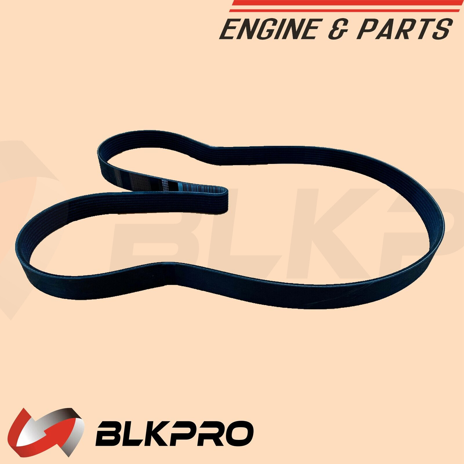 V Ribbed Belt For Cummins 8PK1535 4B B3.9 6B B5.9 6C 8.3C ISC 3288911 ...