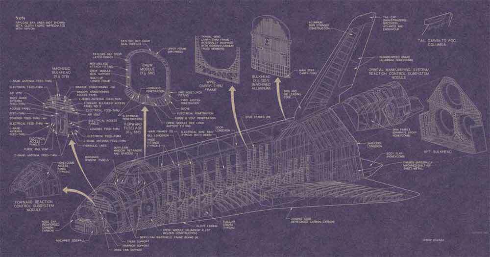 Nasa Space Shuttle Blueprints