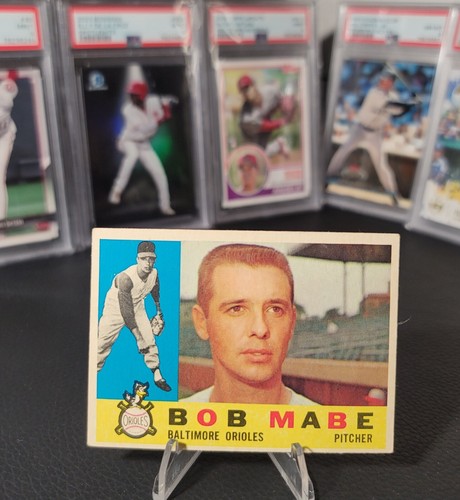 1960 Topps Baseball #288 Bob Mabe Baltimore Orioles EX | eBay