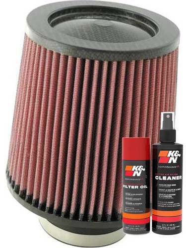 K&N Air Filter RF-1047 + Aerosol Recharge Kit | eBay