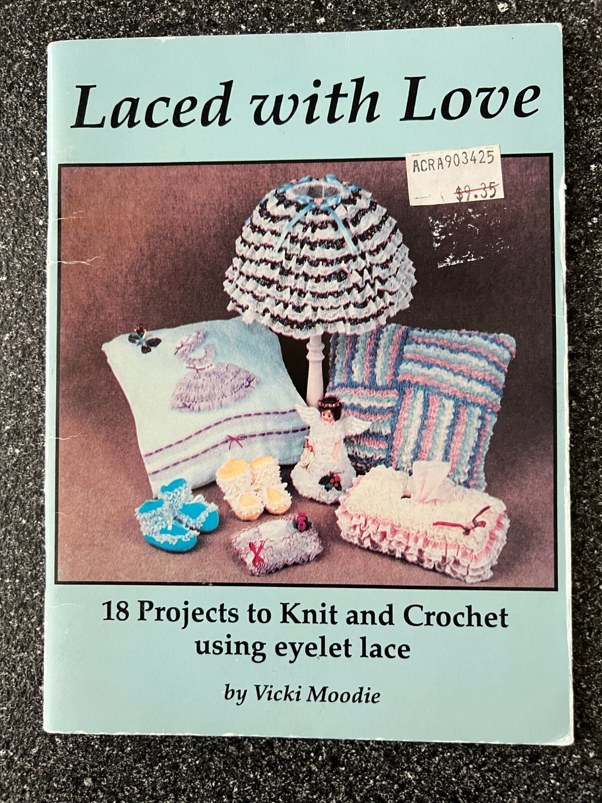 VINTAGE KNITTING PATTERN BOOK Laced With Love knit and crochet using ...