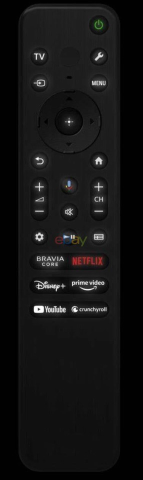 New Replace RMF-TX910U For Sony 4K 8K Voice TV Remote With Backlight ...