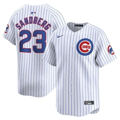 Cubs Ryne Sandberg #23 White NWT Men's Women's Youth Home Player Jersey ...