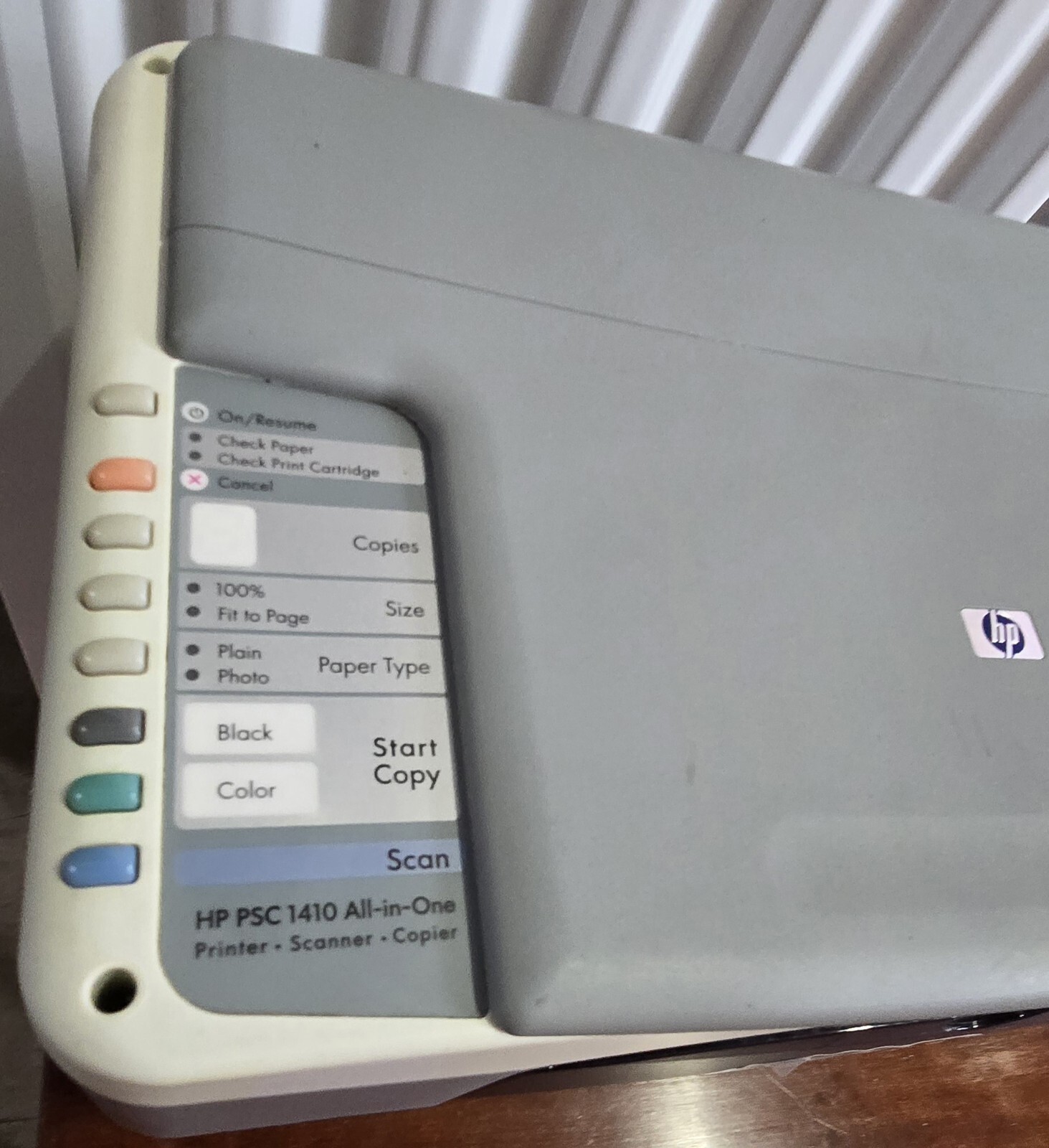 HP All-in-One A4 Colour Inkjet Printer PSC 1410 - Untested- No Power ...