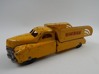 BUDDY L PRESSED STEEL STREAMLINED SHELL GAS TOY TRUCK 1940-50's | eBay
