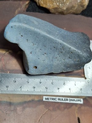 Leland Blue Slag Stone Glass Michigan Gem 💎 Leelanu Collectable Rock ...