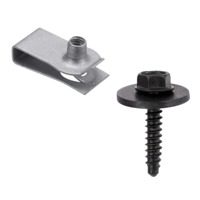 5SET Car Grille Fender Liner Screw U Nuts for GM Chevrolet Silverado | eBay