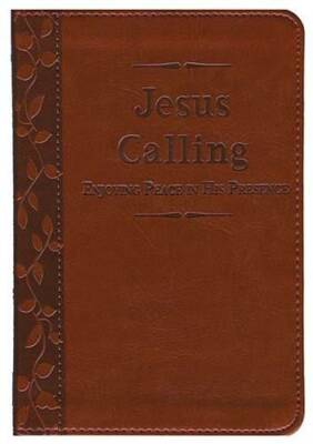 Jesus Calling : Enjoying Peace in His Presence - Imitation Leather ...