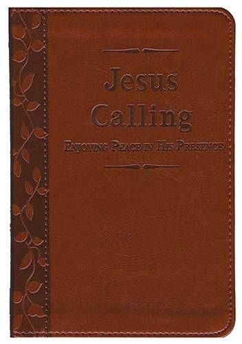 Jesus Calling : Enjoying Peace in His Presence - Imitation Leather ...