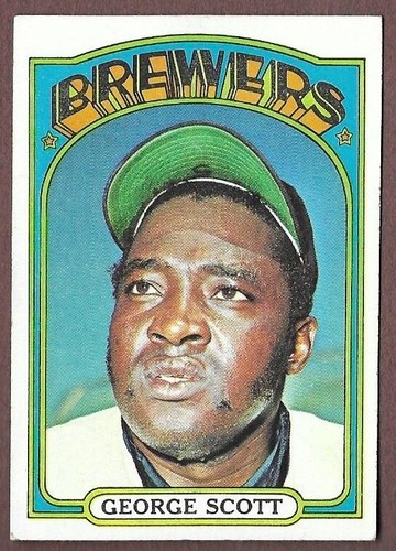 1972 Topps #585 George Scott Brewers | eBay