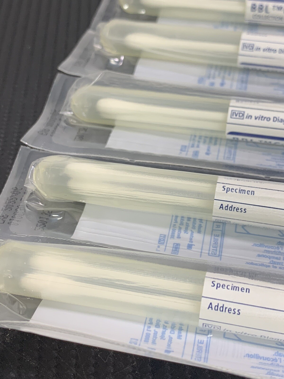 10x BBL Double Swab Vírus Collection & Transport System In Vitro ...