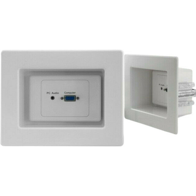 Recessed Wall Point Single-Gang - White for sale online | eBay Australia