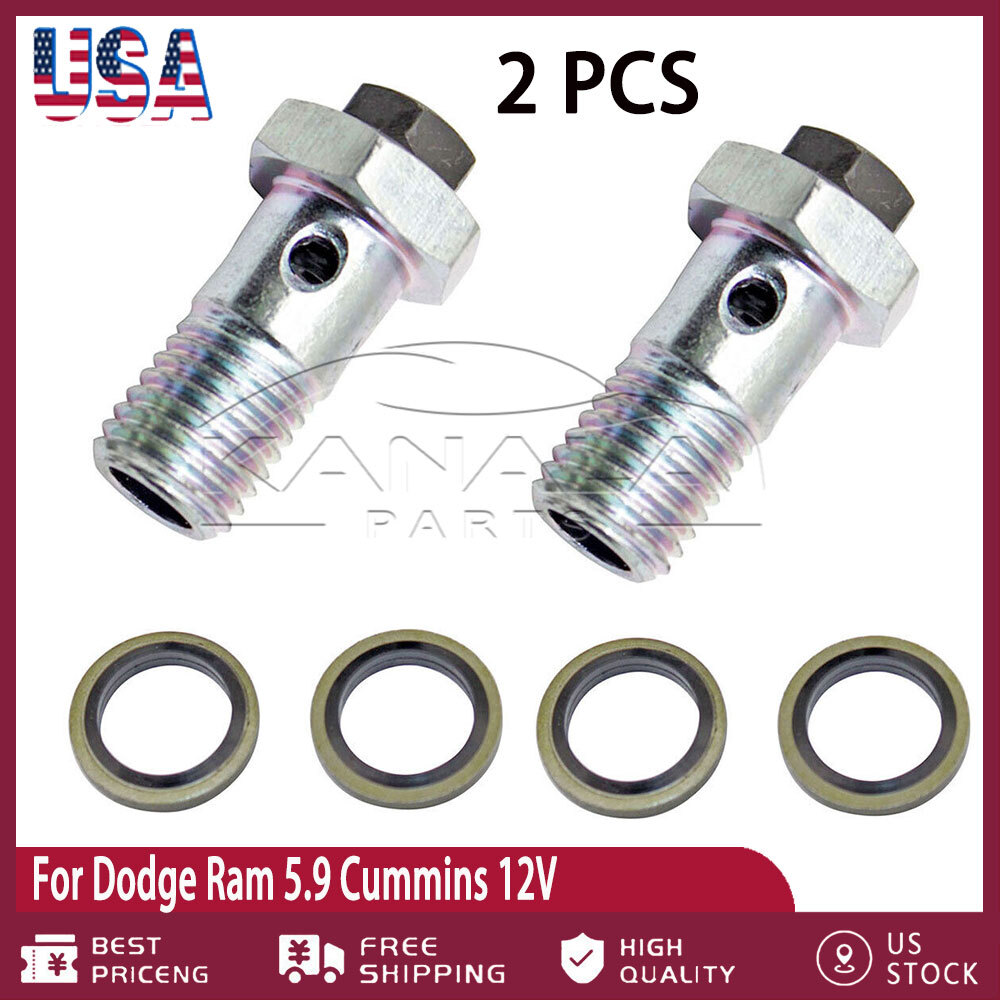 US Bolt Fuel Filter Joint Tube 3911446 3905860 For Dodge Ram 5.9 ...