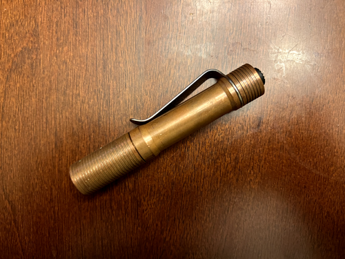 Foursevens Preon P1 Mk III Cu Copper Flashlight 4Sevens Used Rare | eBay