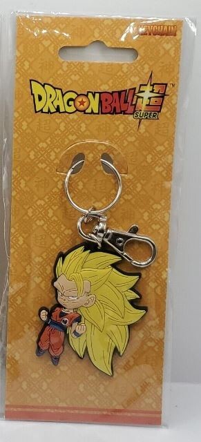 Dragon Ball Z Super Saiyan 3 Goku SD Key Chain Anime Licensed NEW | eBay