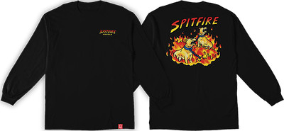 SPITFIRE HELL HOUNDS II LS MEDIUM BLACK MULTI | eBay