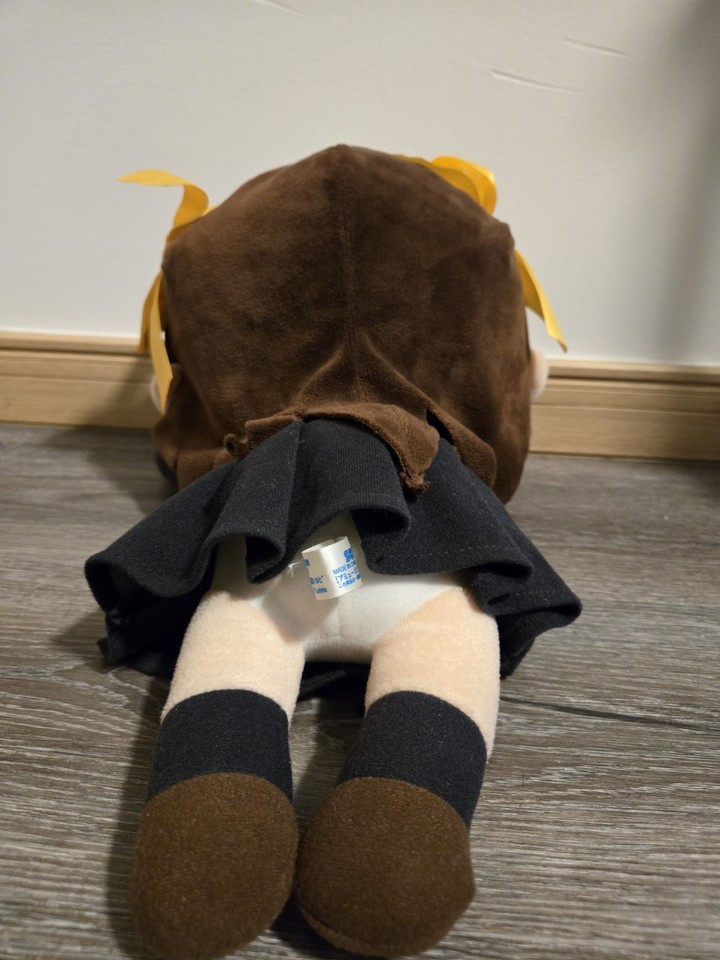 Mega Jumbo Nesoberi Haruhi Suzumiya & Sayaka Miki Plush Dolls | eBay