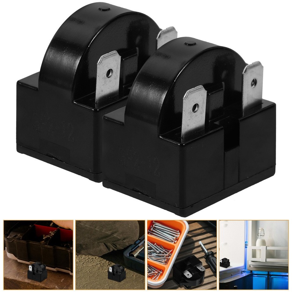 2 Pcs Overheat Protector for Fridge Refrigerator Overload Freezer ...