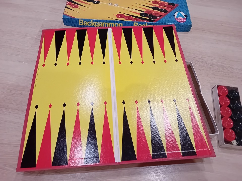 Backgammon Complete Game Vintage | eBay UK